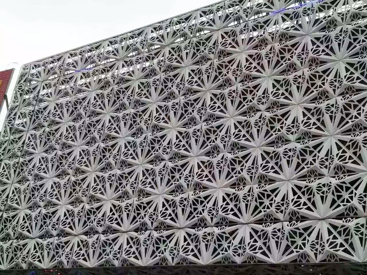 Paneles decorativos de aluminio para revestimiento de paredes ...